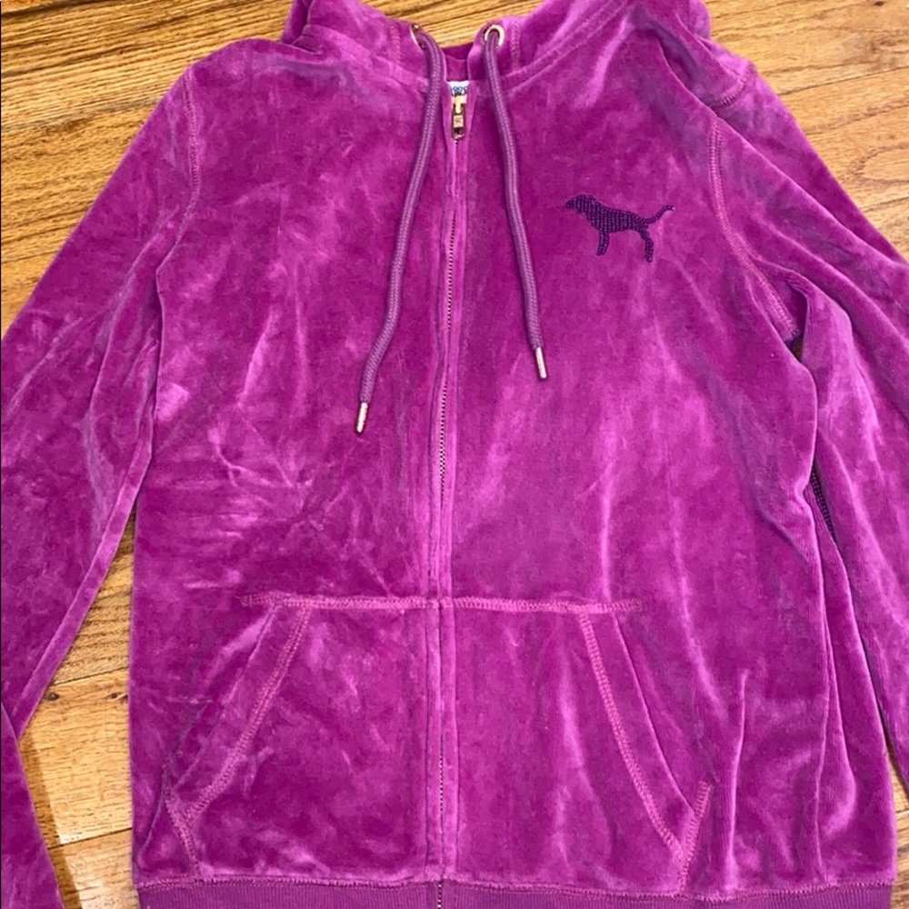 Victoria’s Secret Pink Tracksuit Jacket - Gem